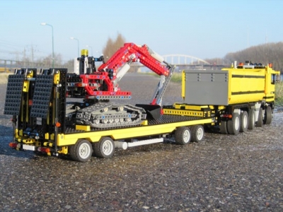 View LEGO® instruction moc 0038 drawbar trailer - LEGO instructions and ...