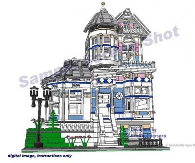 View LEGO® instruction moc 0040: Painted Lady Victorian - LEGO ...