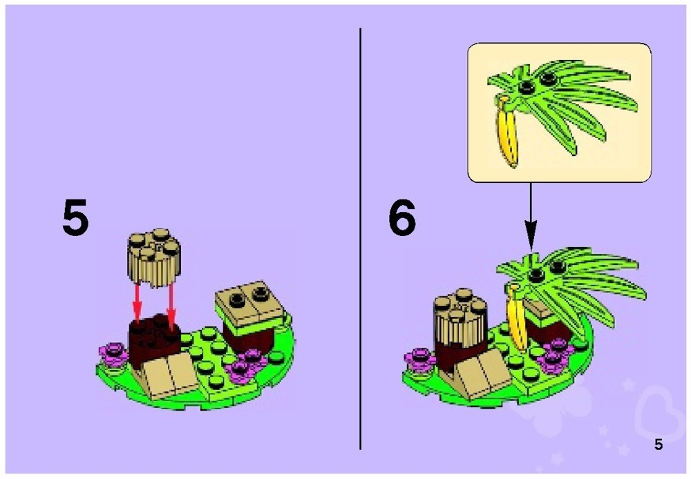 View LEGO® instruction 41045 Orangutan's Banana Tree - LEGO ...