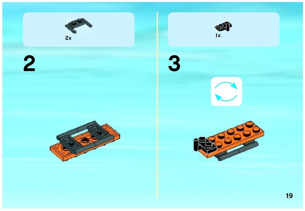 LEGO® Anleitung anzeigen 60032 Arctic Snowmobile - LEGO Bauanleitungen ...