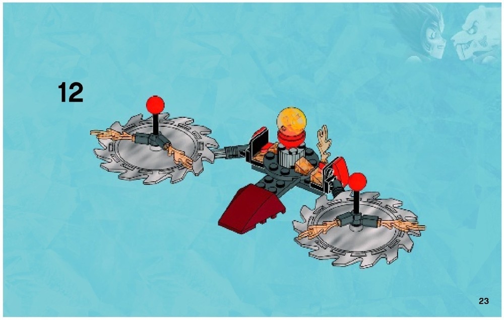 View LEGO® instruction 70149 Scorching Blades - LEGO instructions and ...