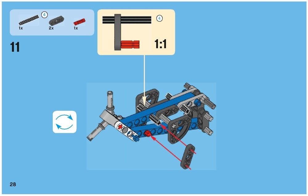 View LEGO® instruction 42020 Twin Rotor Helicopter - LEGO instructions ...