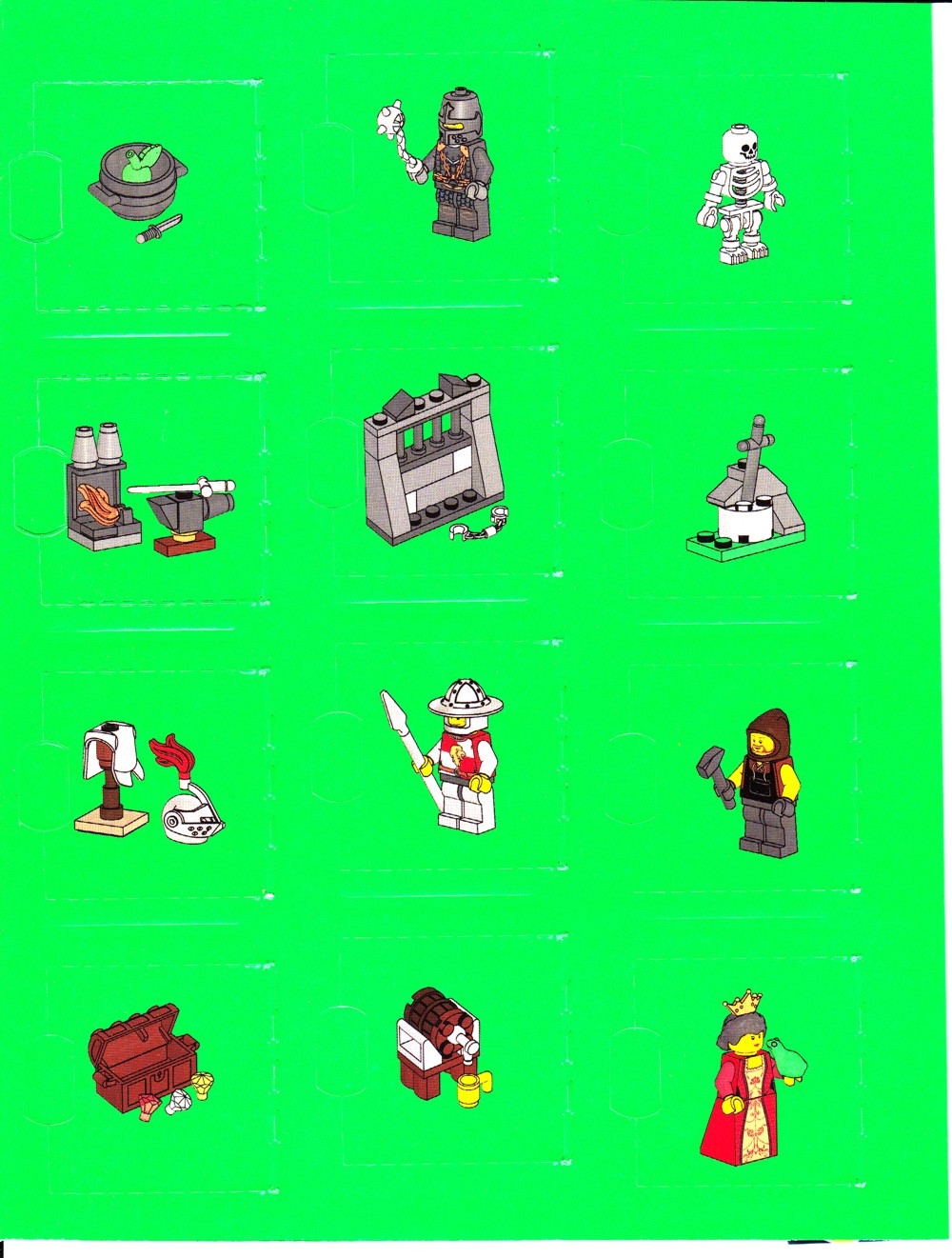 View LEGO® instruction 7952 Kingdoms Advent Calendar - LEGO ...