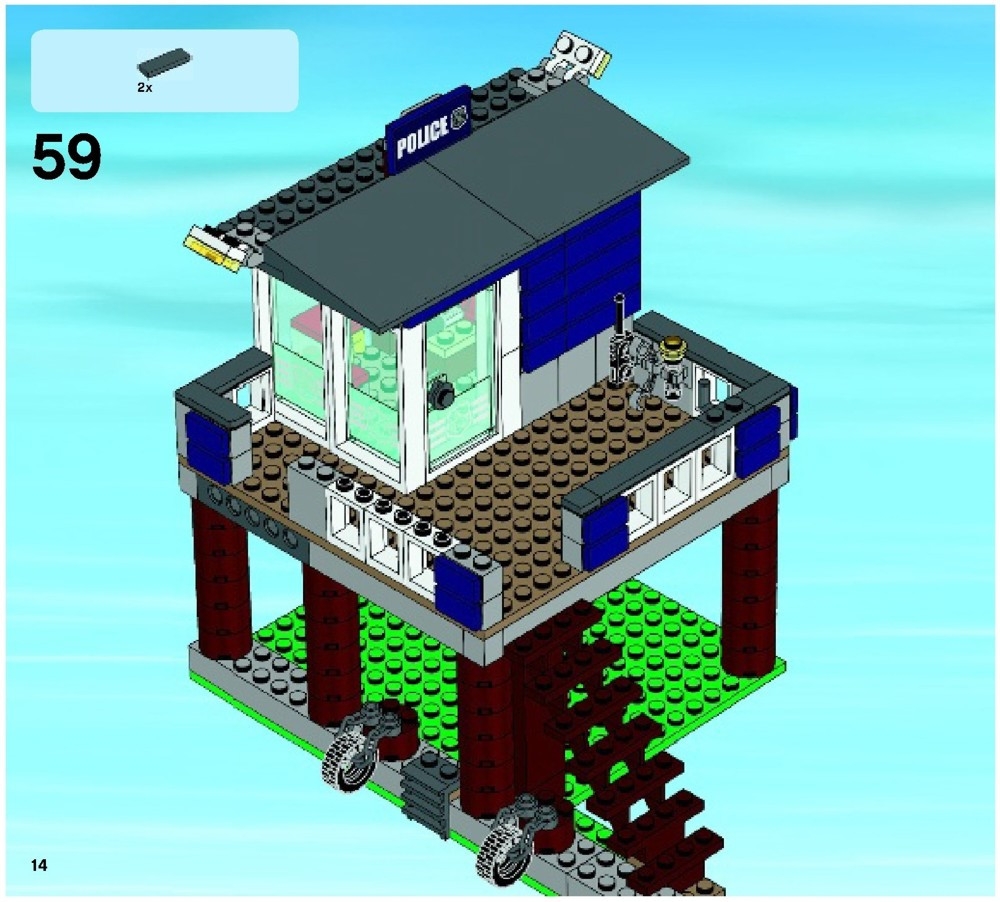 View LEGO® instruction 60069 Swamp Police Station - LEGO instructions ...