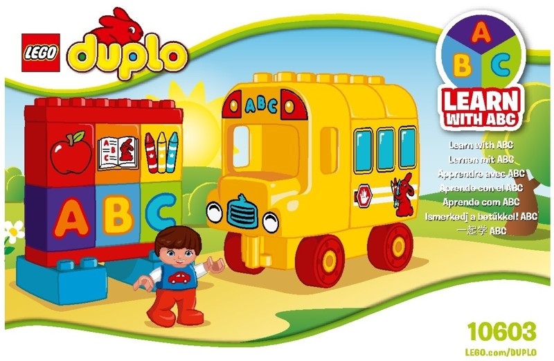 View LEGO® instruction 10603 My First Bus - LEGO instructions and ...