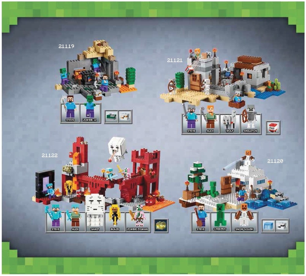 View LEGO® instruction 21121 The Desert Outpost - LEGO instructions and catalogs library