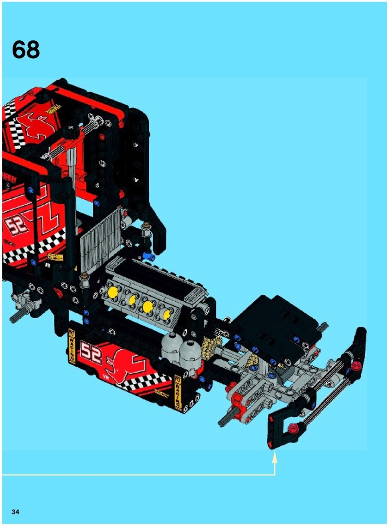 View LEGO® instruction 42041 Race Truck + B-model - LEGO instructions ...