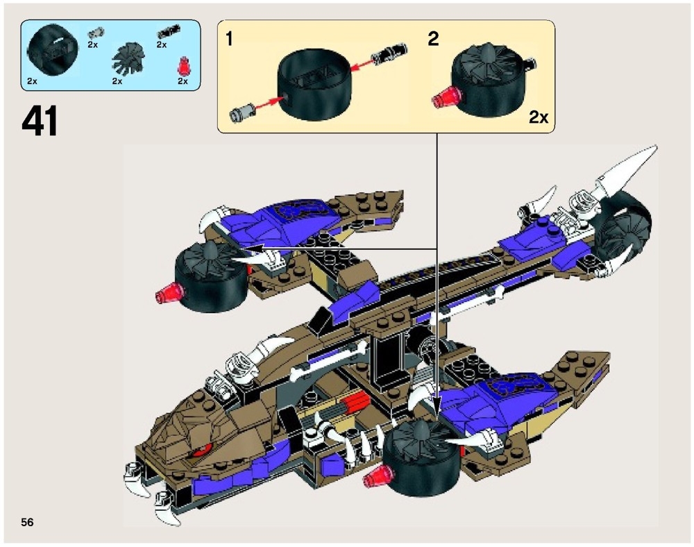 LEGO® Anleitung anzeigen 70746 Condrai Copter Attack - LEGO ...