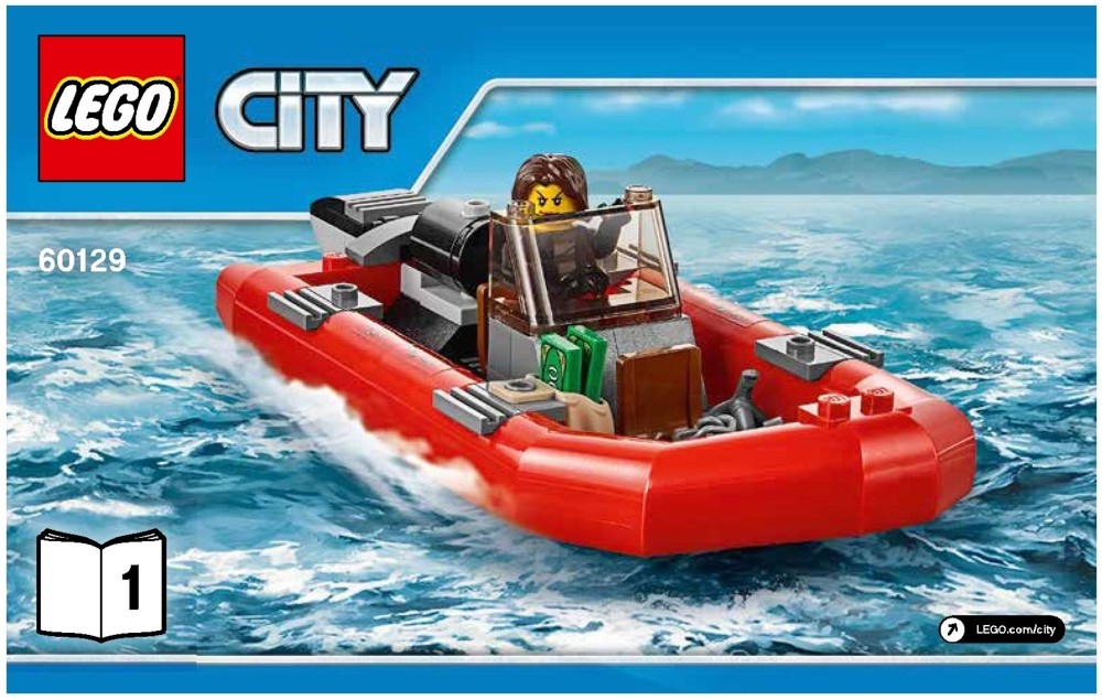 View LEGO® instruction 60129 Police Patrol Boat - LEGO instructions and ...