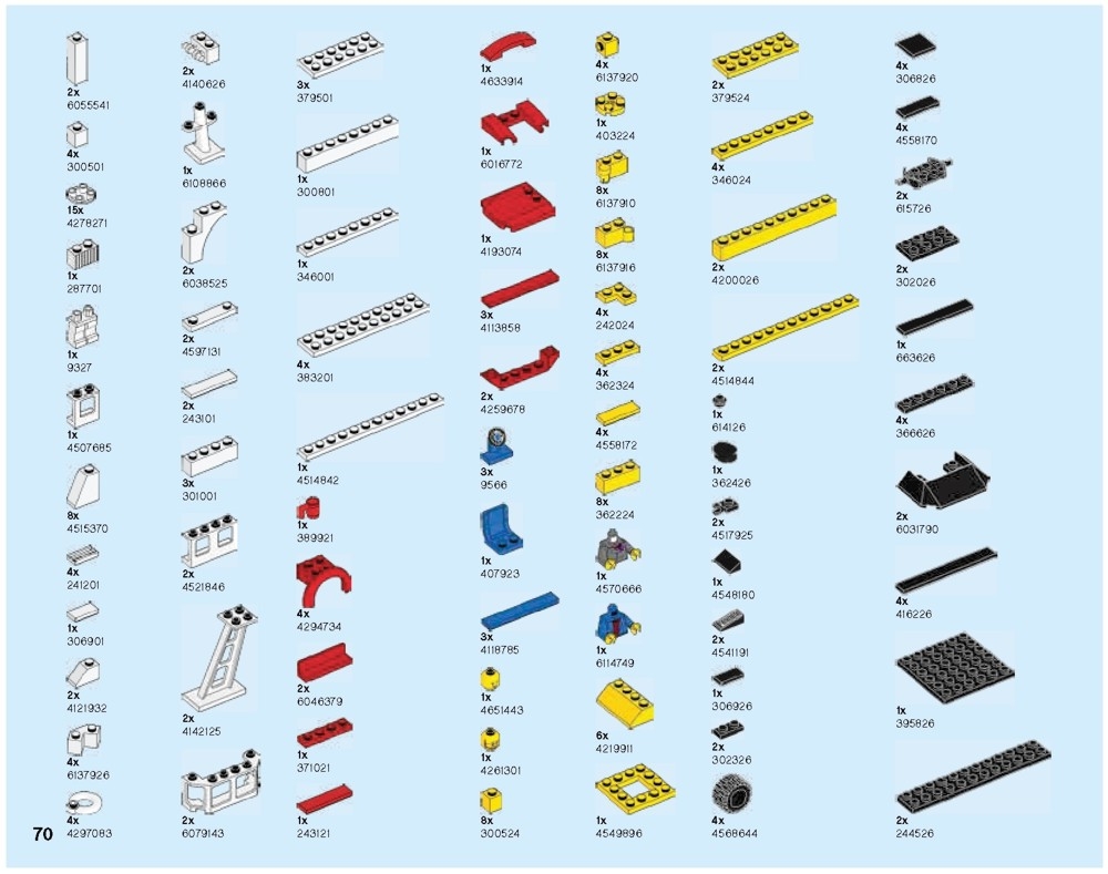 View LEGO® instruction 60119 Ferry - LEGO instructions and catalogs library
