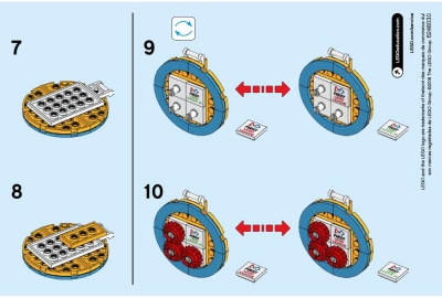 View LEGO® instruction 2000455 First Lego League medal - LEGO ...