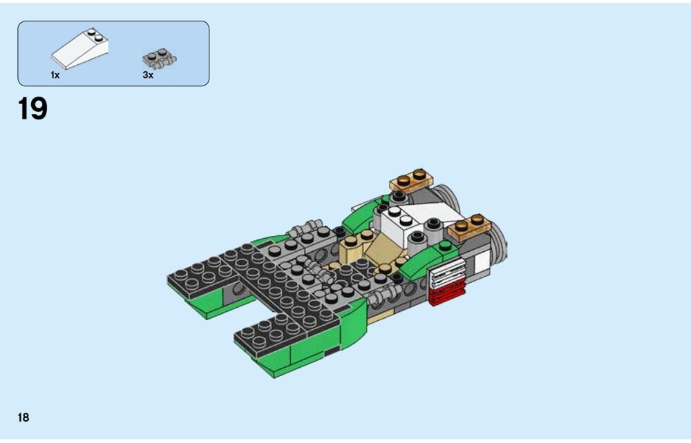 LEGO® Anleitung anzeigen 31056 Green Cruiser - LEGO Bauanleitungen und ...