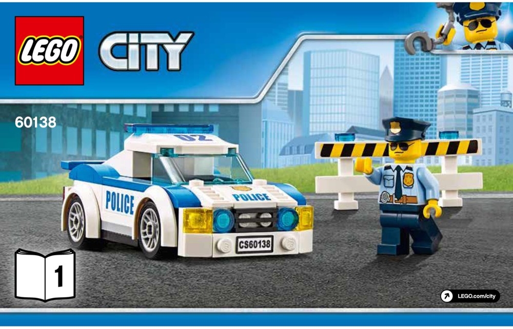View LEGO® instruction 60138 High-speed Chase - LEGO instructions and ...