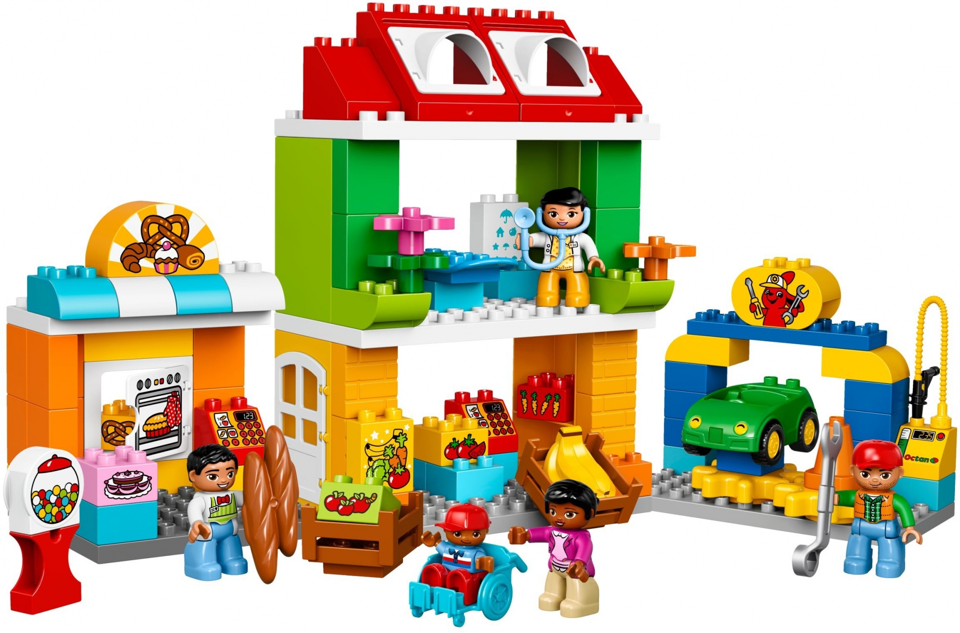 10836 Neighborhood - LEGO instructions and catalogs library