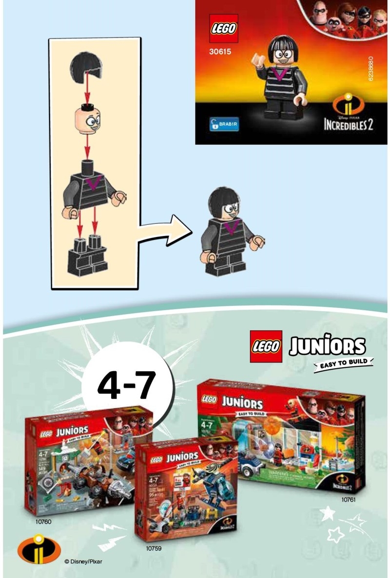 View LEGO® instruction 30615 Edna Mode - LEGO instructions and catalogs ...
