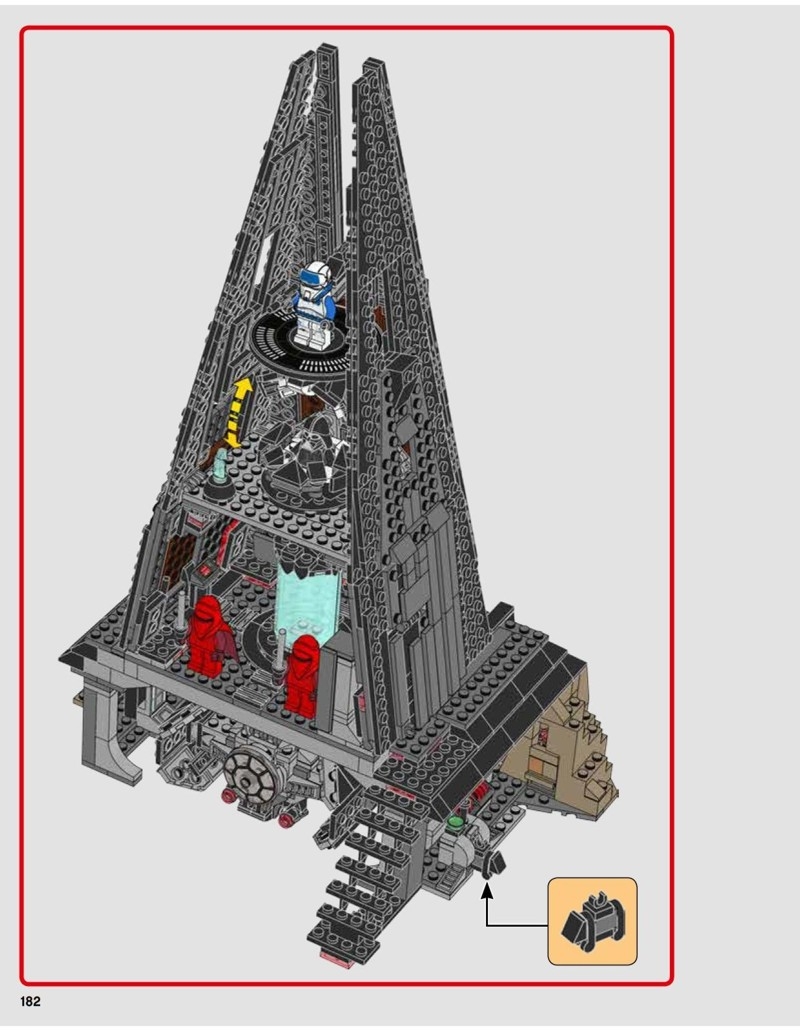 Ver instrucción de LEGO® 75251 Darth Vader's Castle - Instrucciones ...