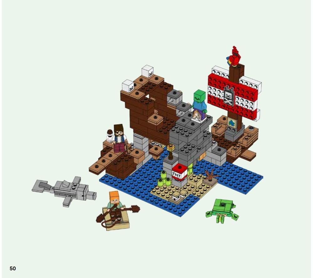 View LEGO® instruction 21152 Pirate Ship - LEGO instructions and ...