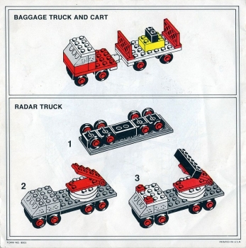 Voir l'instruction LEGO® 367-2 Mini Airport and Vehicle - Instructions ...