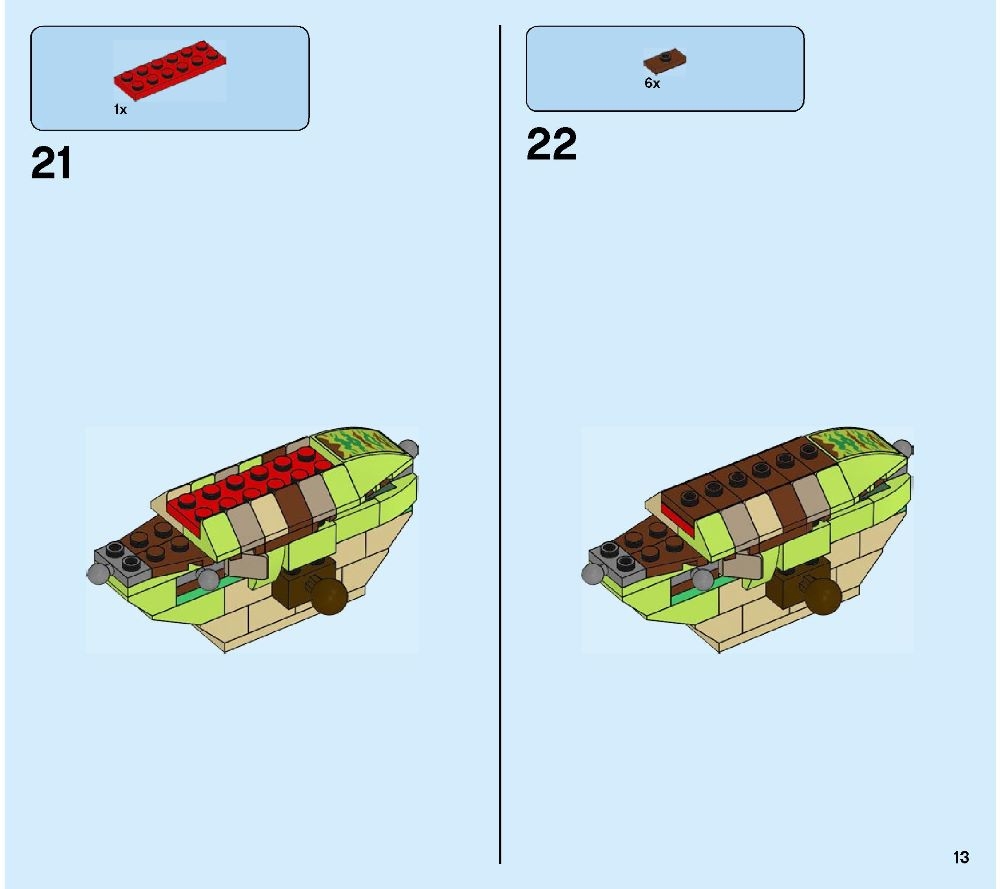 LEGO® Anleitung anzeigen 40366 LEGO House Dinosaurs - LEGO ...