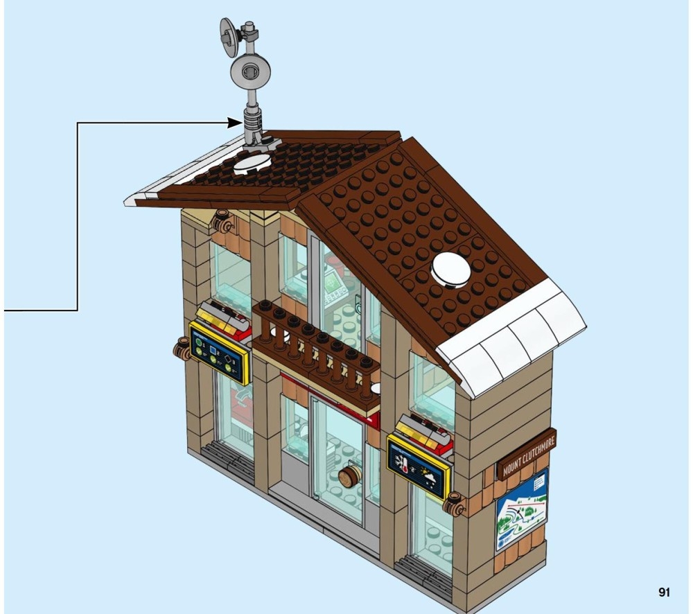 Voir l'instruction LEGO® 60203 Ski Resort - Instructions et catalogues ...