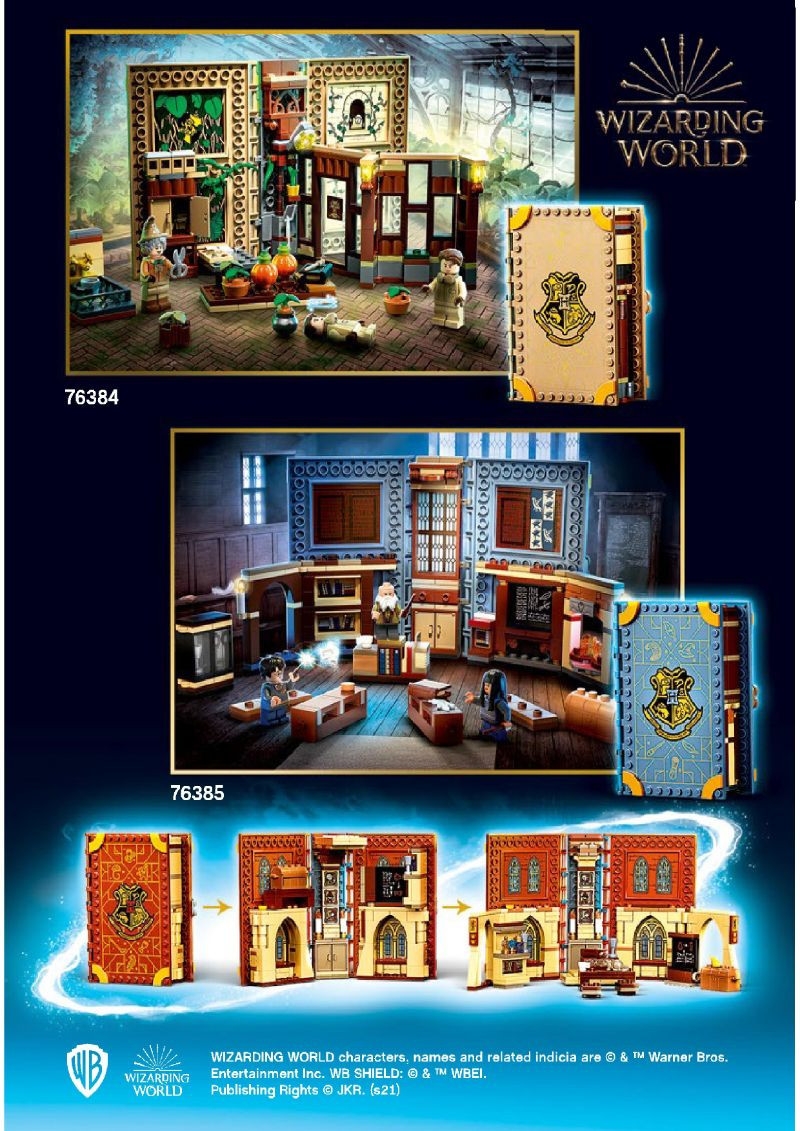 LEGO® Anleitung anzeigen 76382 Hogwarts Moment: Transfiguration Class ...