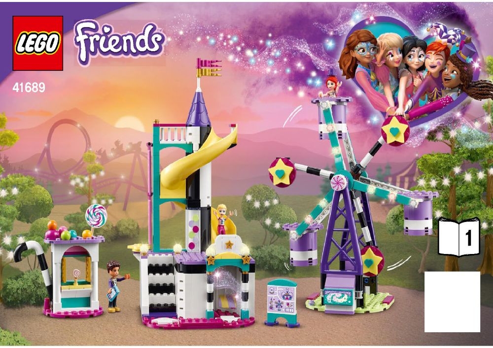 LEGO® Anleitung anzeigen 41689 Magical Ferris Wheel and Slide - LEGO ...