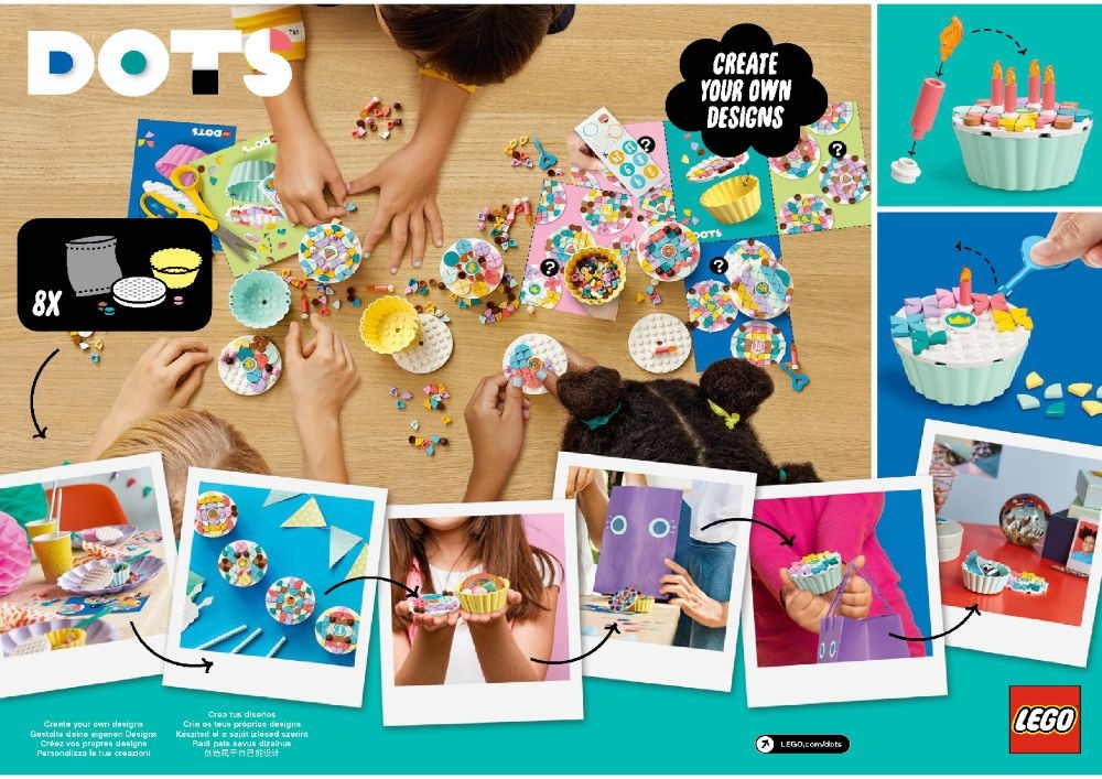 View LEGO® instruction 41926 Creative Party Kit - LEGO instructions and ...