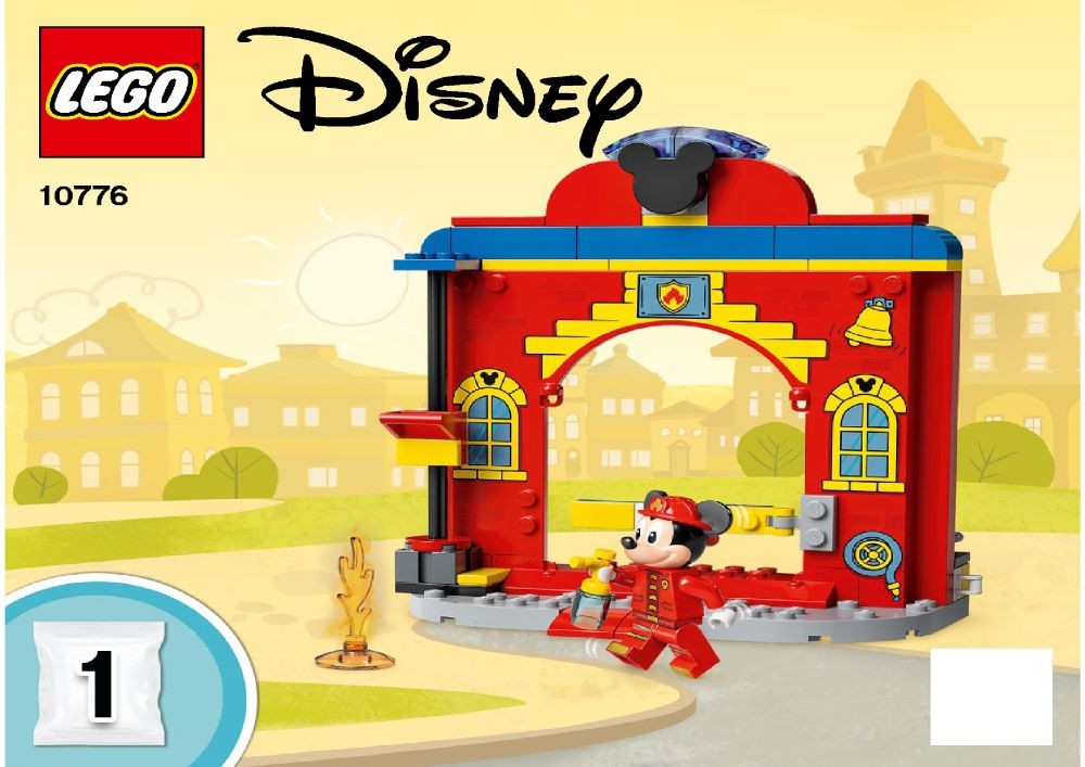LEGO® Anleitung anzeigen 10776 Mickey & Friends Fire Truck & Station ...