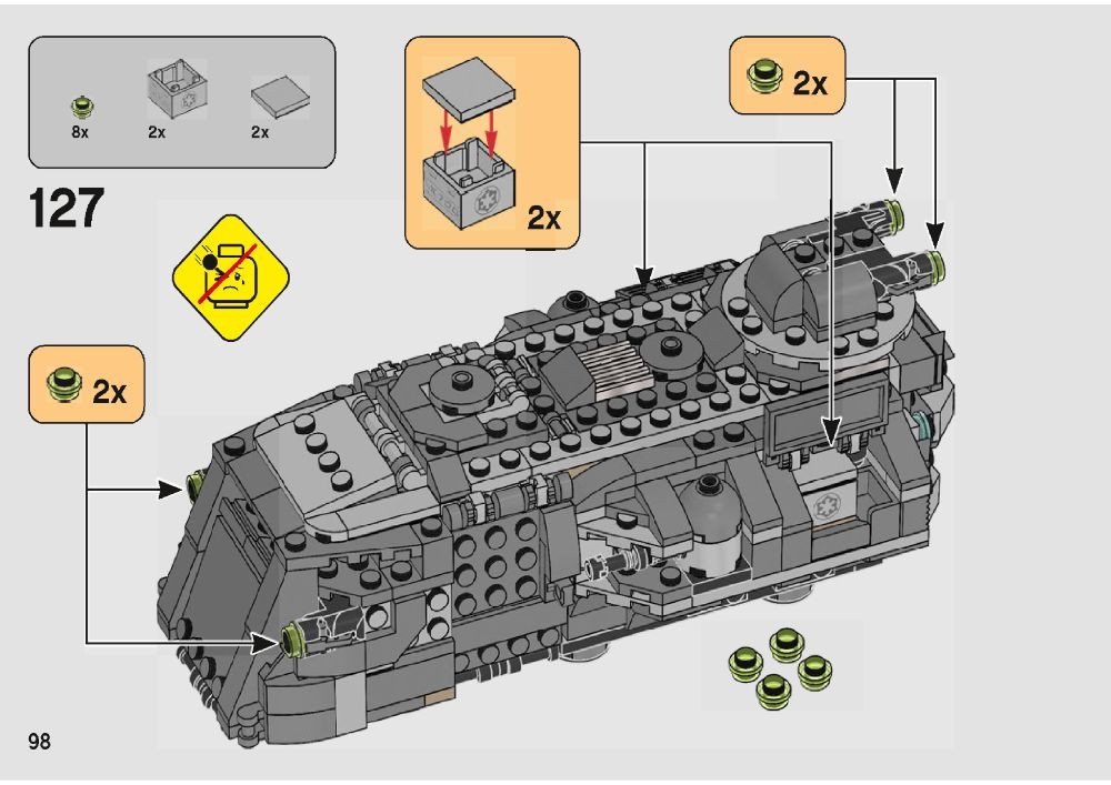 75311 Imperial Armored Marauder - LEGO Bauanleitungen und Kataloge ...