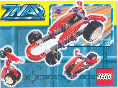View LEGO® instruction 3521 Racer - LEGO instructions and catalogs library