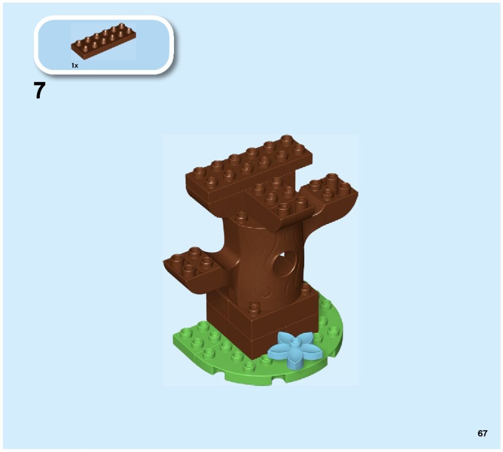 Visualizza istruzioni LEGO® 10975 Wild Animals of the World - Istruzioni LEGO e cataloghi biblioteca