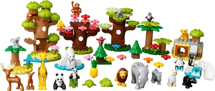 Visualizza istruzioni LEGO® 10975 Wild Animals of the World - Istruzioni LEGO e cataloghi biblioteca