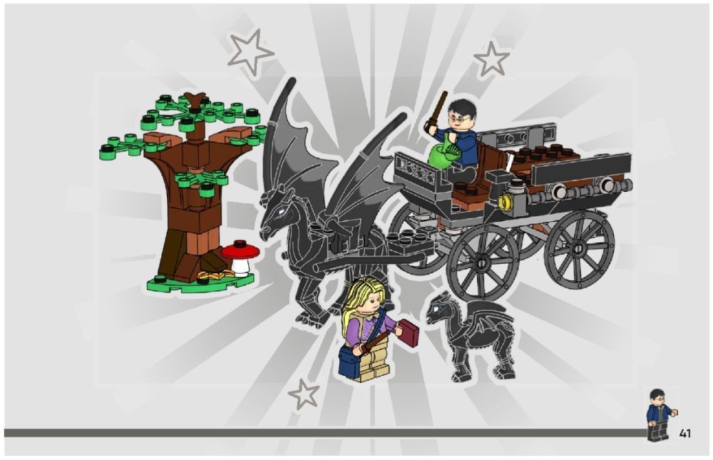 LEGO® Anleitung anzeigen 76400 Hogwarts Carriage and Thestrals - LEGO ...