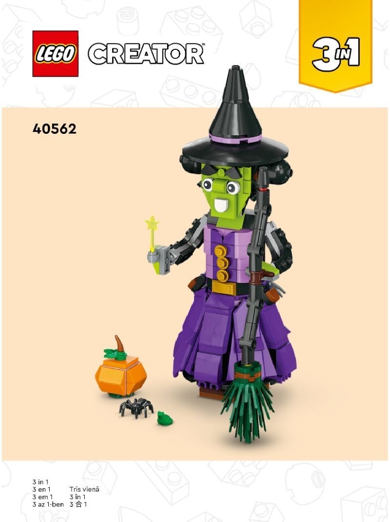 LEGO® Anleitung anzeigen 40562 Mystic Witch - LEGO Bauanleitungen und ...
