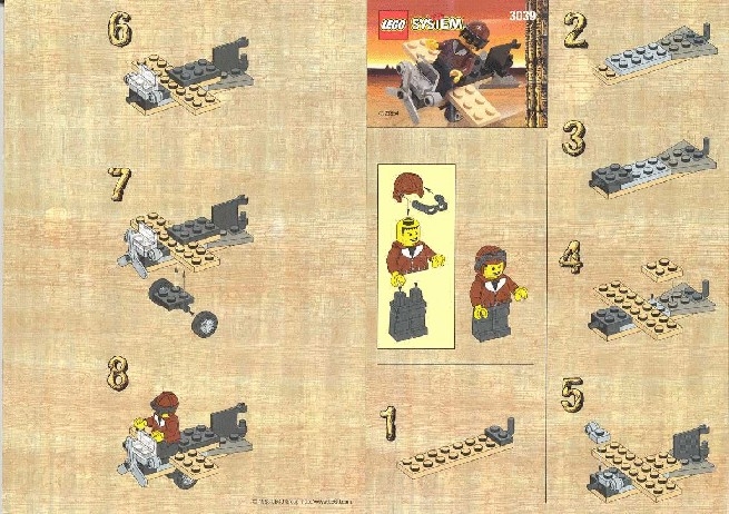 Bekijk LEGO® instructie 3039 Adventure Plane - LEGO bouwtekeningen en ...
