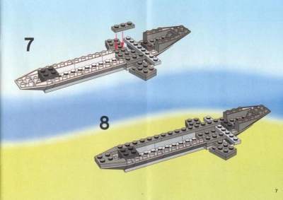 Ver instrucción de LEGO® 4032 Passenger Plane - Instrucciones ...