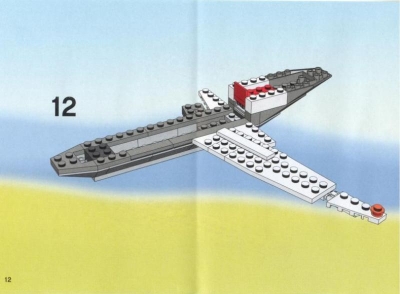 View LEGO® instruction 4032 Passenger Plane - LEGO instructions and ...