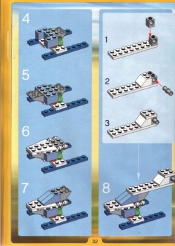 Ver instrucción de LEGO® 4098 High Flyers - Instrucciones Instrucciones ...