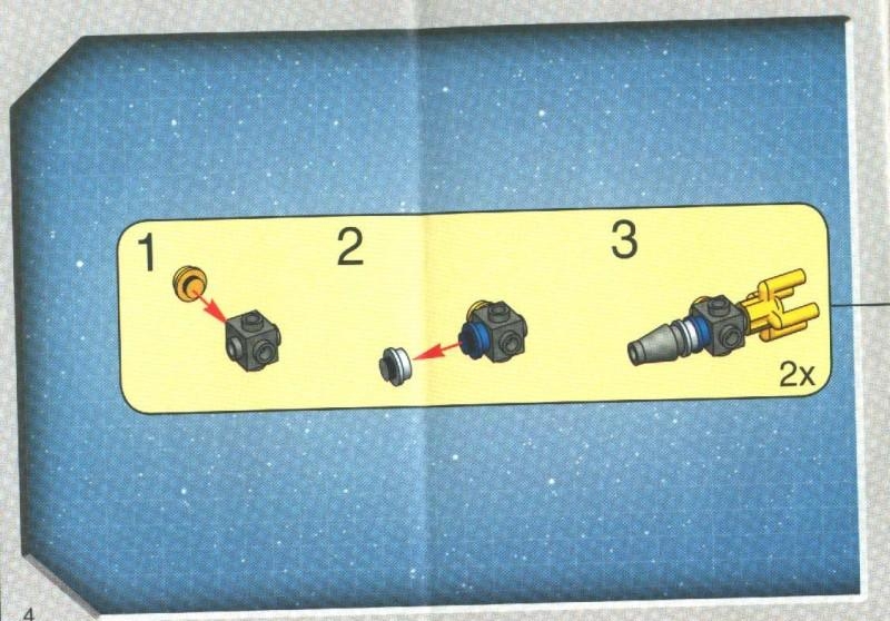 Voir l'instruction LEGO® 4485 Mini Sebulba's - Instructions et ...