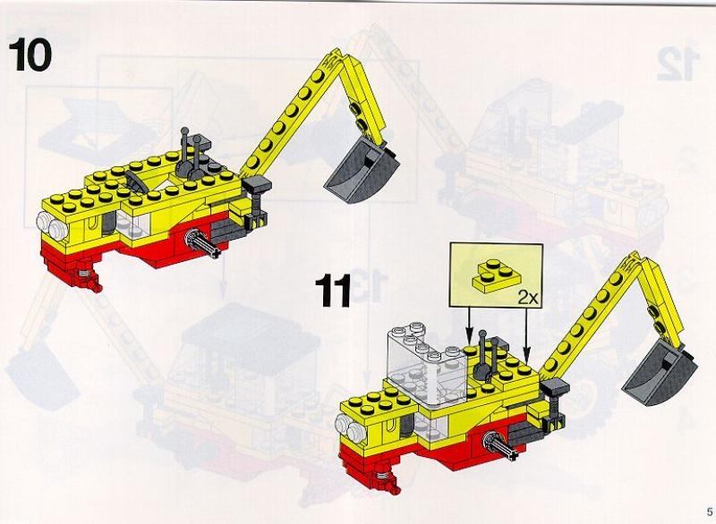 View LEGO® instruction 4543 Railroad Tractor Flatbed - LEGO ...