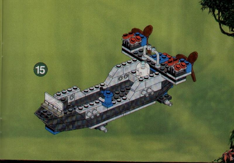 View LEGO® instruction 5956 Air Zeppelin - LEGO instructions and ...