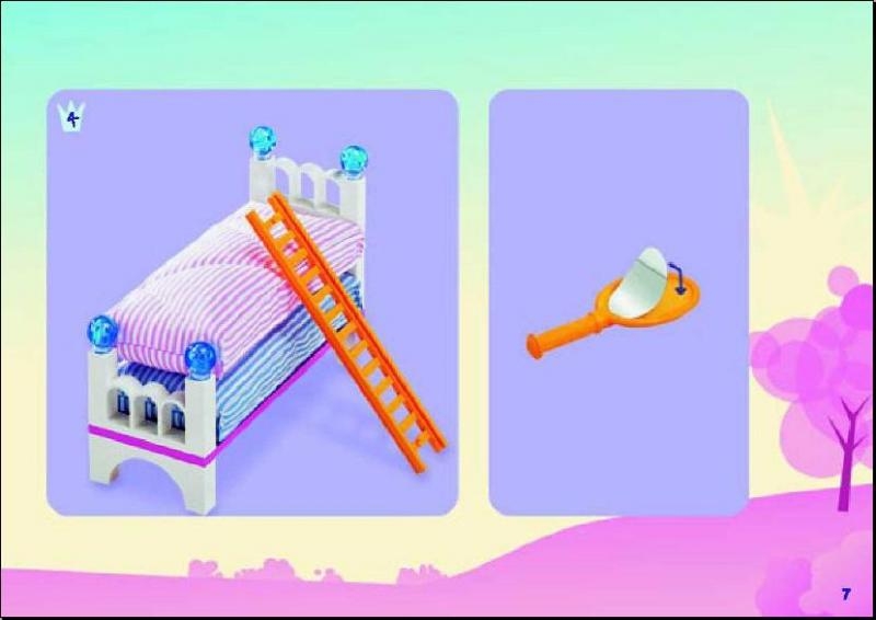 5963:The Princess and the Pea - LEGO Bauanleitungen und Kataloge Bibliothek