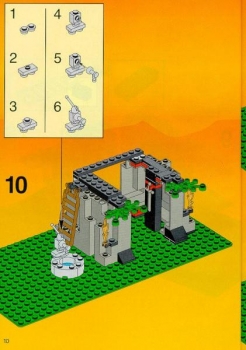 View LEGO® instruction 6046 Hemlock Stronghold - LEGO instructions and ...