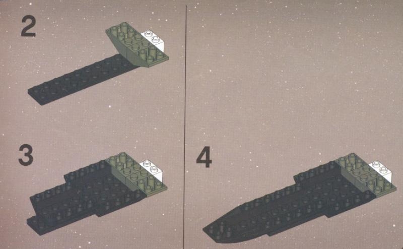 View LEGO® instruction 6205 V-wing Fighter - LEGO instructions and ...