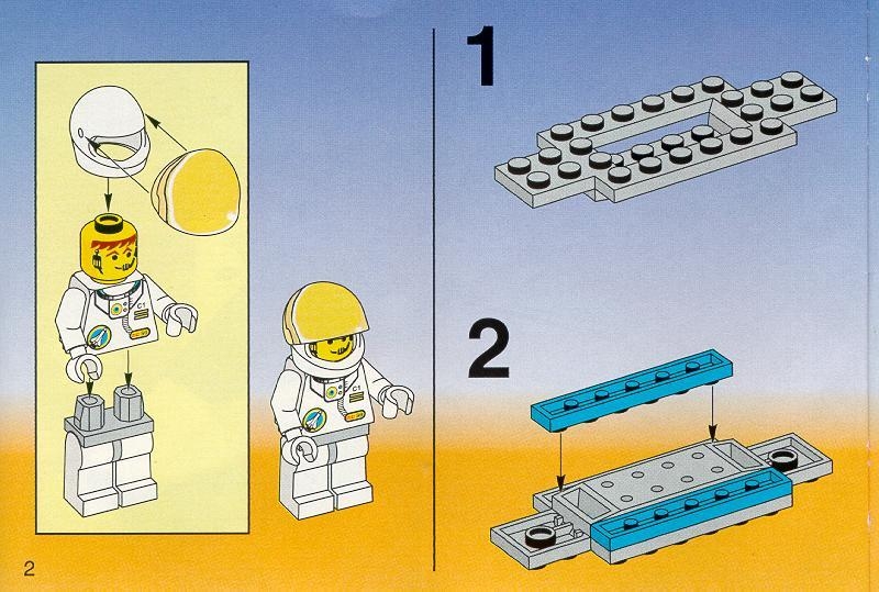 View LEGO® instruction 6465 Space Port Jet - LEGO instructions and ...