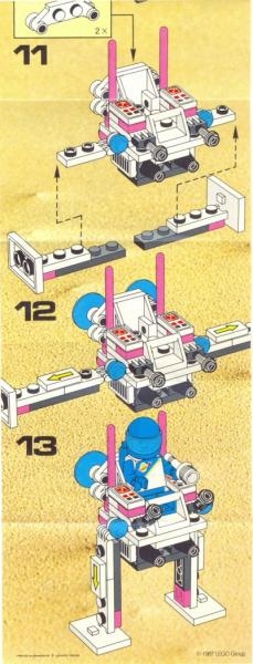 Voir l'instruction LEGO® 6828 Twin Winged Spoiler - Instructions et ...