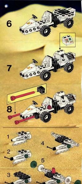 View LEGO® instruction 6849 Satelite Partoller - LEGO instructions and ...