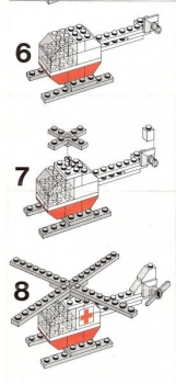 View LEGO® instruction 6626 Rescue Helicopter - LEGO instructions and ...