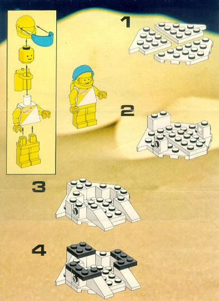 Voir l'instruction LEGO® 6848 Strategic Pursuer - Instructions et ...