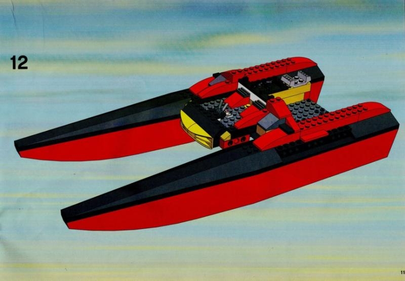 View LEGO® instruction 7244 Speedboat - LEGO instructions and catalogs ...